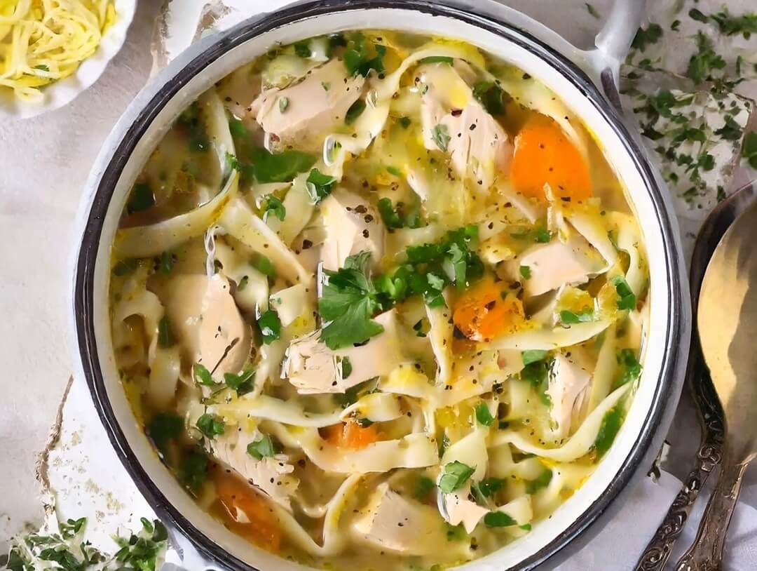 Instant Pot Chicken Noodle Soup