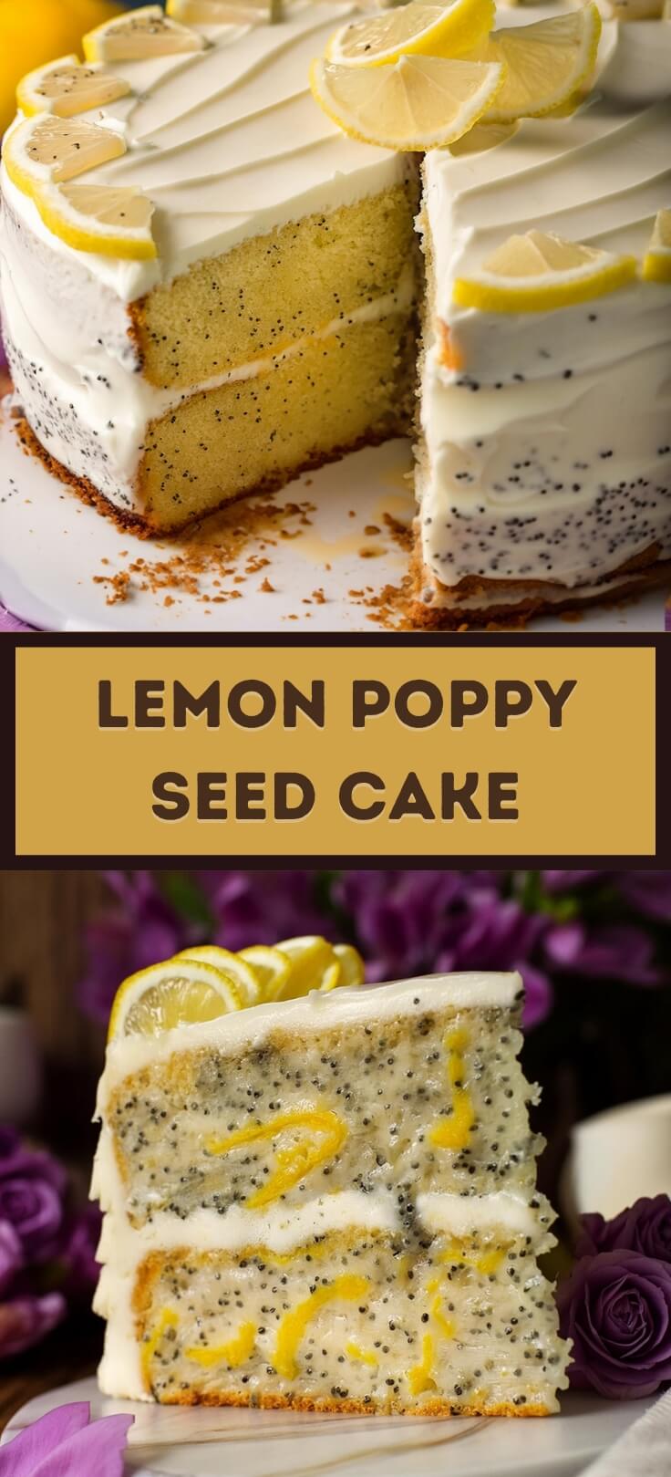 Lemon Poppy Seed Cake