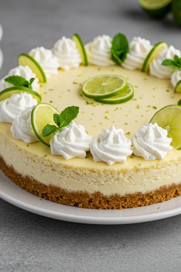Creamy Key Lime Cheesecake