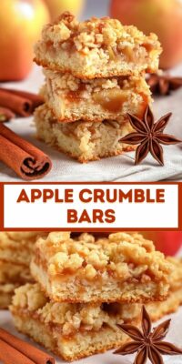 Apple Crumble Bars
