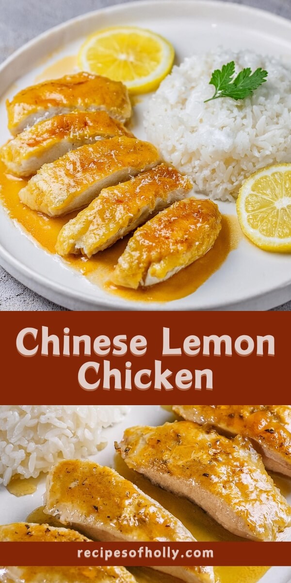 Chinese Lemon Chicken - Recipes of Holly