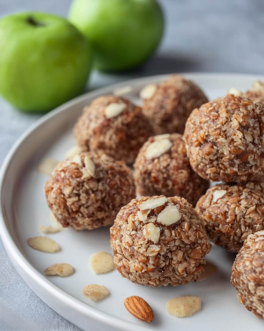 No Bake Almond Energy Bites - Recipes of Holly