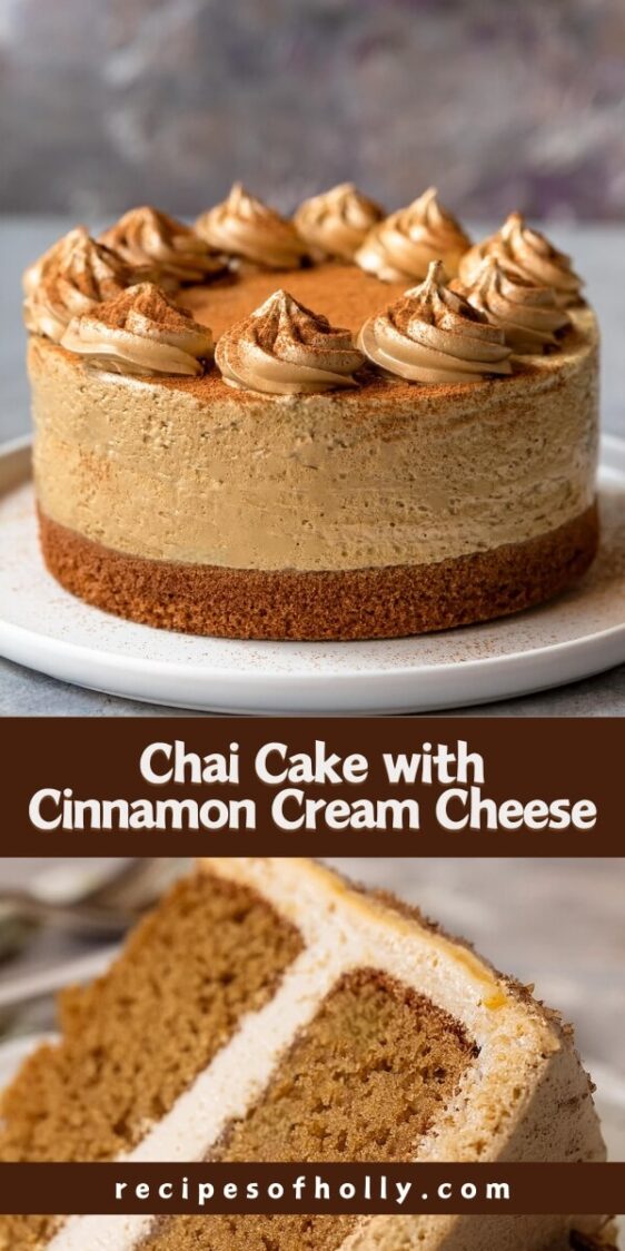 Chai Cake - Recipes of Holly
