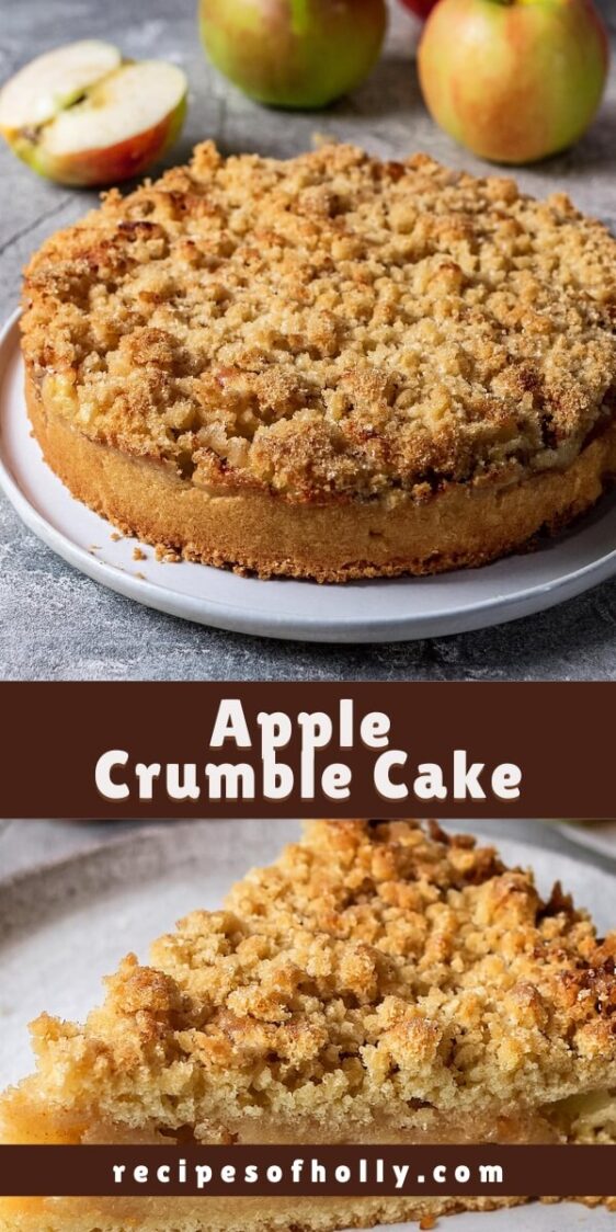 The Best Apple Crumble Cake Recipe