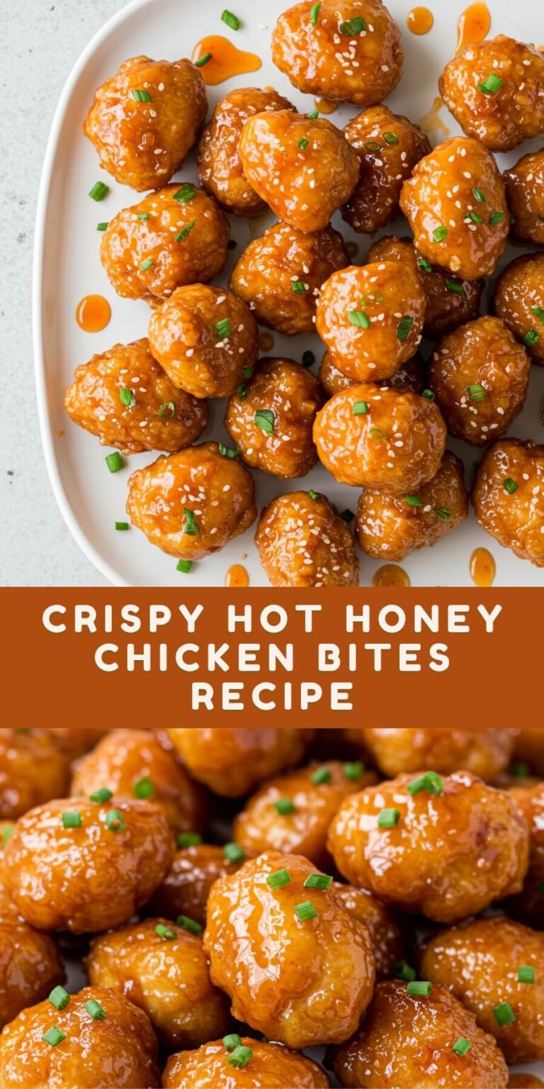 Crispy Hot Honey Chicken Bites Recipe