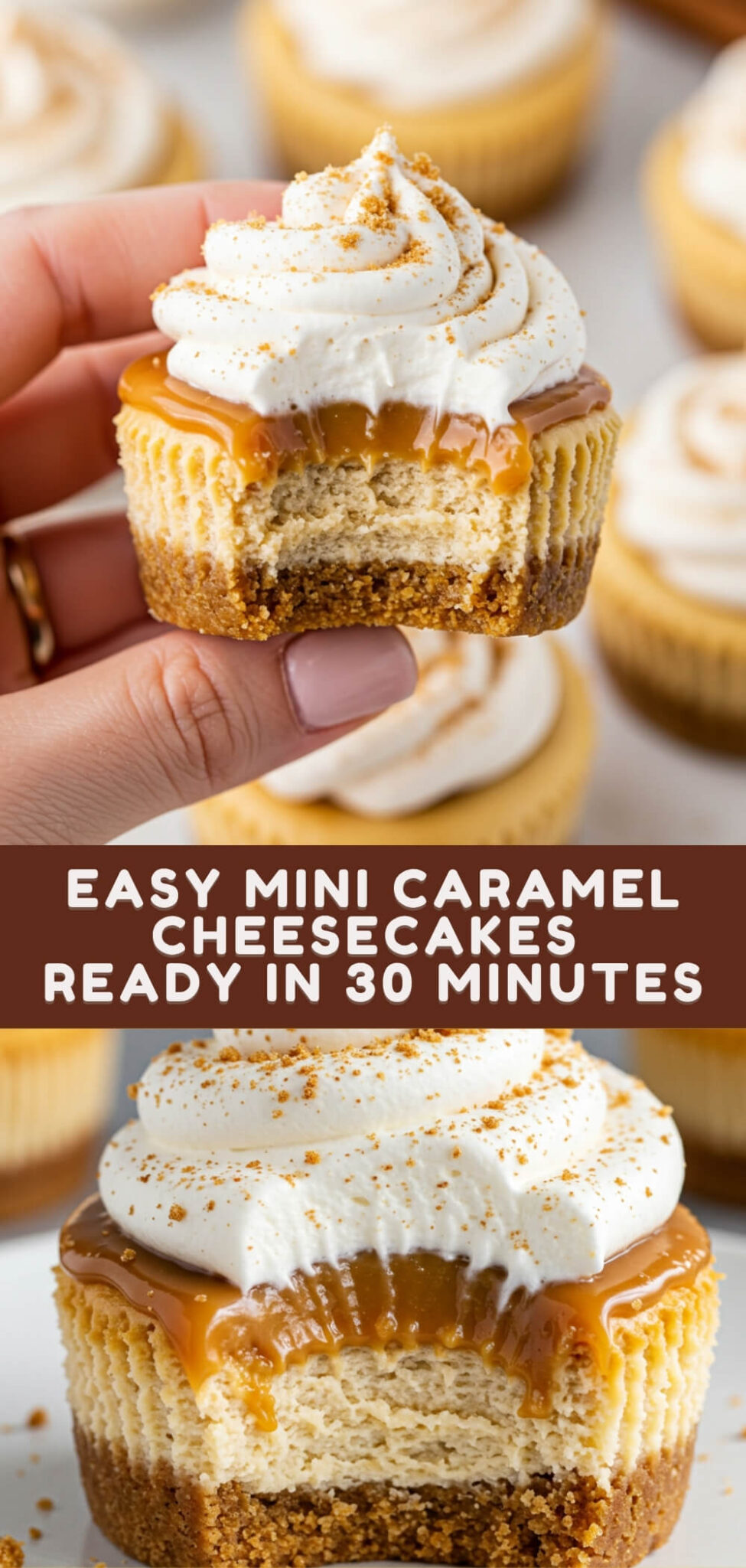 Easy Mini Caramel Cheesecakes – Ready in 30 Minutes
