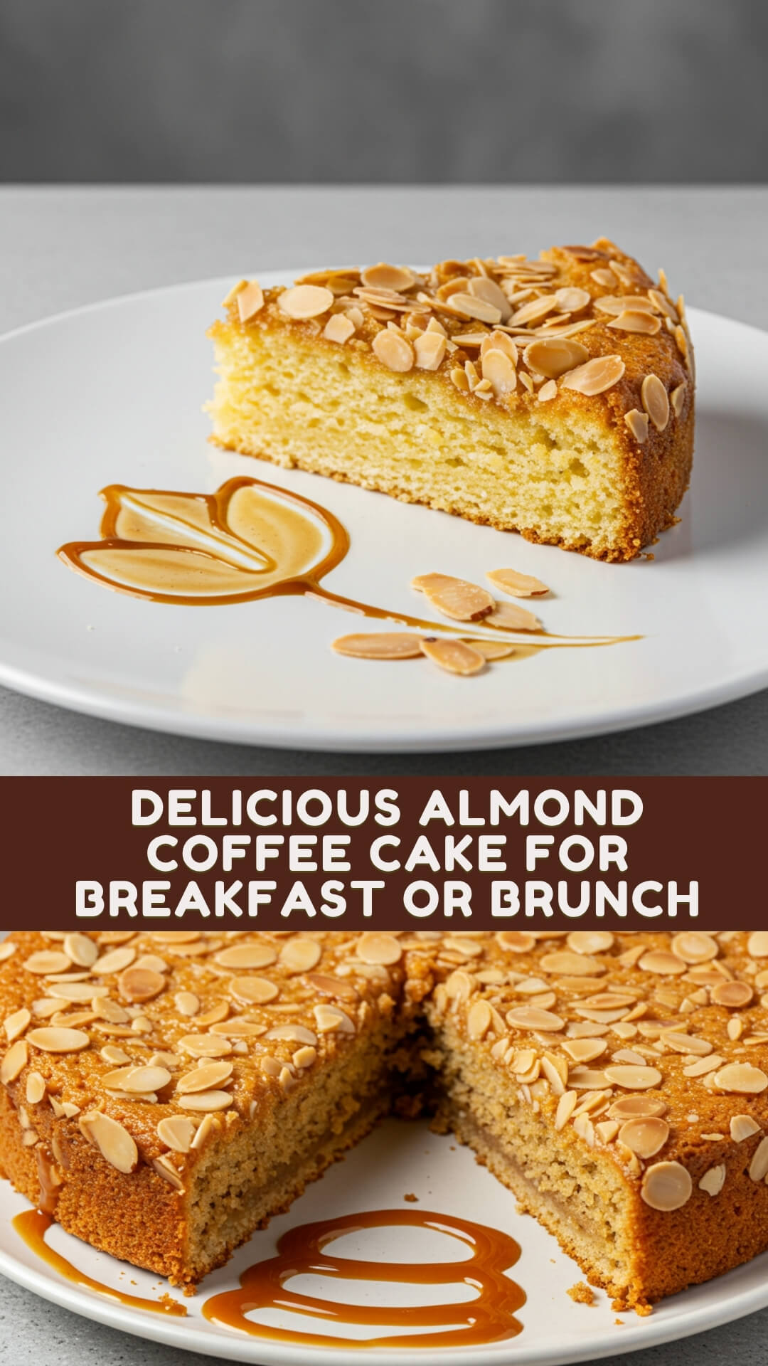 Delicious Almond Coffee Cake for Breakfast or Brunch