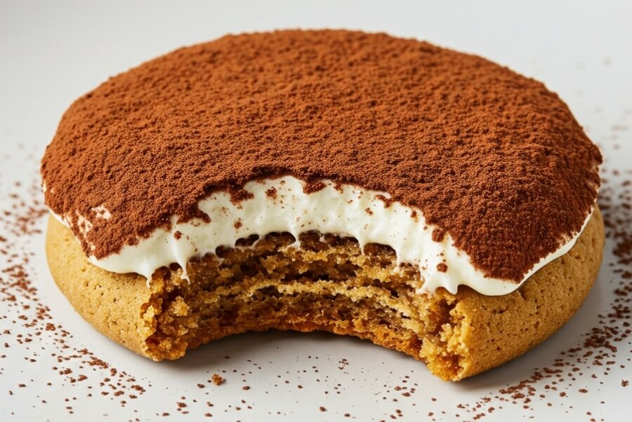 Easy Tiramisu Cookies Recipe with Cocoa and Mascarpone