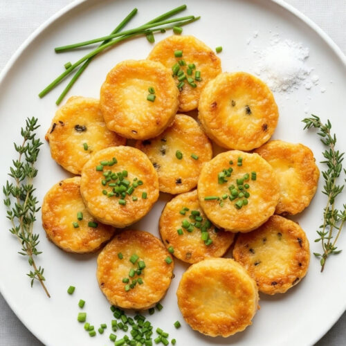 Irresistibly Cheesy Cheddar Cheese Coins